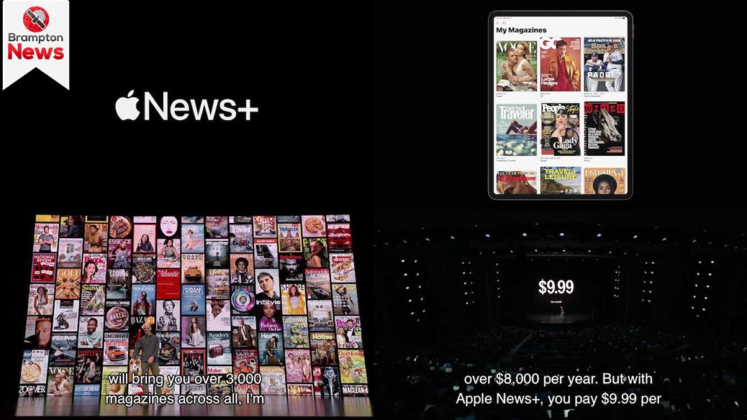 Apple Unveils Apple News Plus Subscription Service | Brampton-news